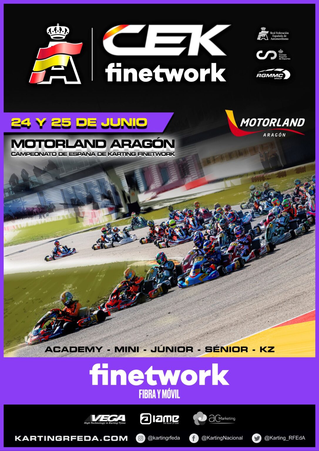 El Campeonato de España de Karting hace escala en MotorLand – FADA